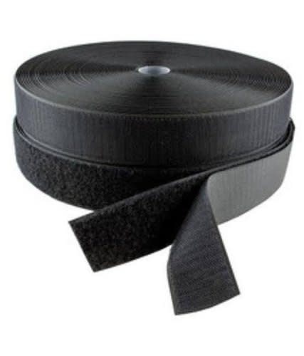 Velcro Non-Adhesive 2 Inch (Roll 27.5yds) Black - Samaroo's Limited