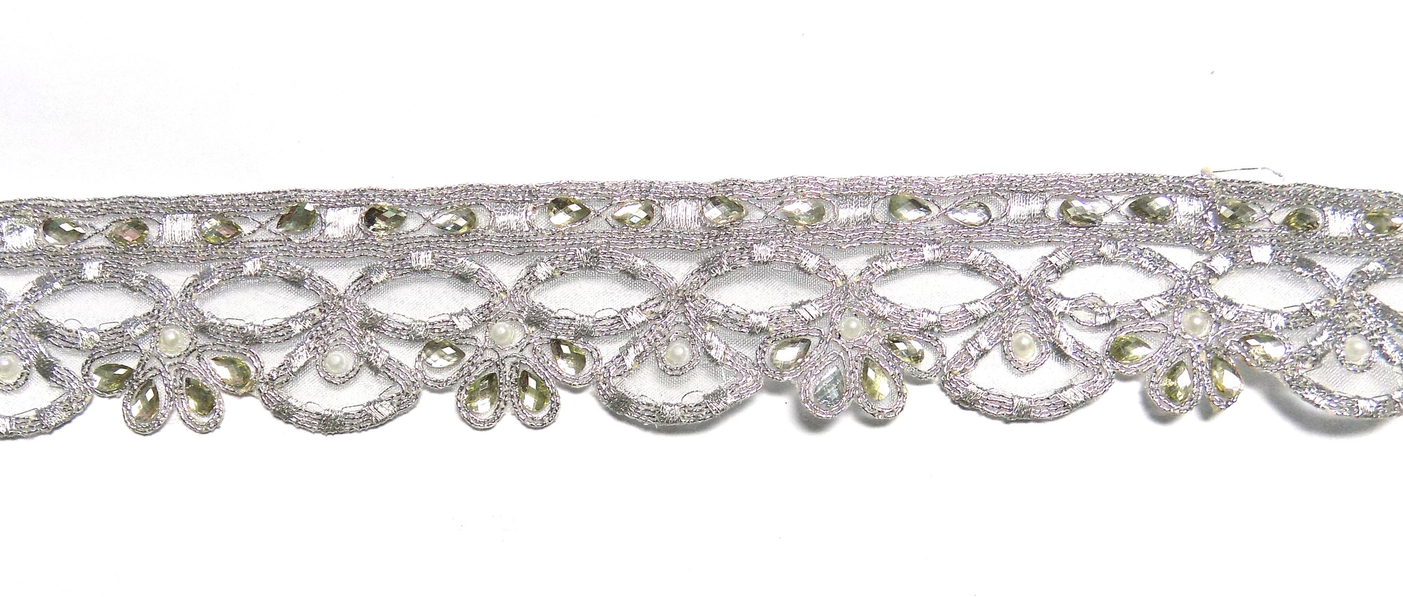 Trimmings ART NO. 36164 Silver - Samaroo's Limited