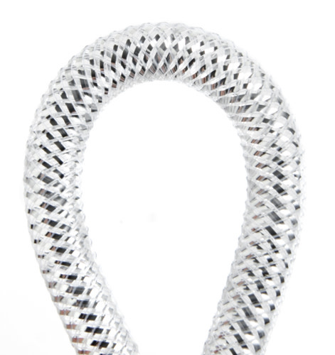 Nylon Mesh Tubing SILVER 9-10mm 30Meters - Samaroo's Limited