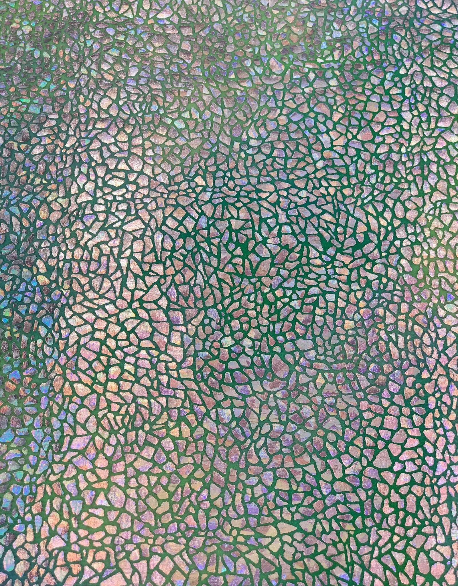 Spandex Holographic Shattered Glass - Neon Lime and Turquoise - Samaroo ...