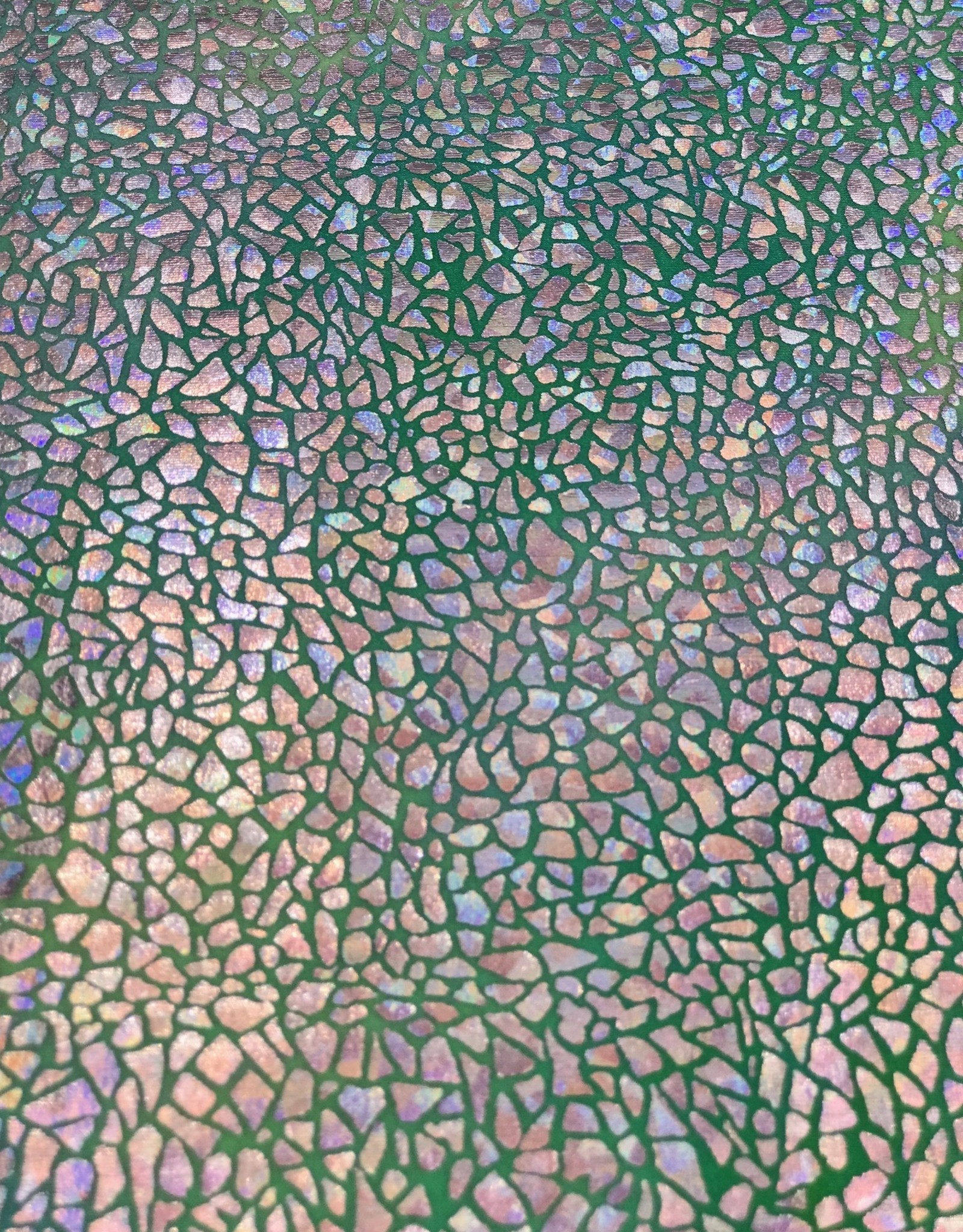 Spandex Holographic Shattered Glass - Neon Lime and Turquoise - Samaroo ...