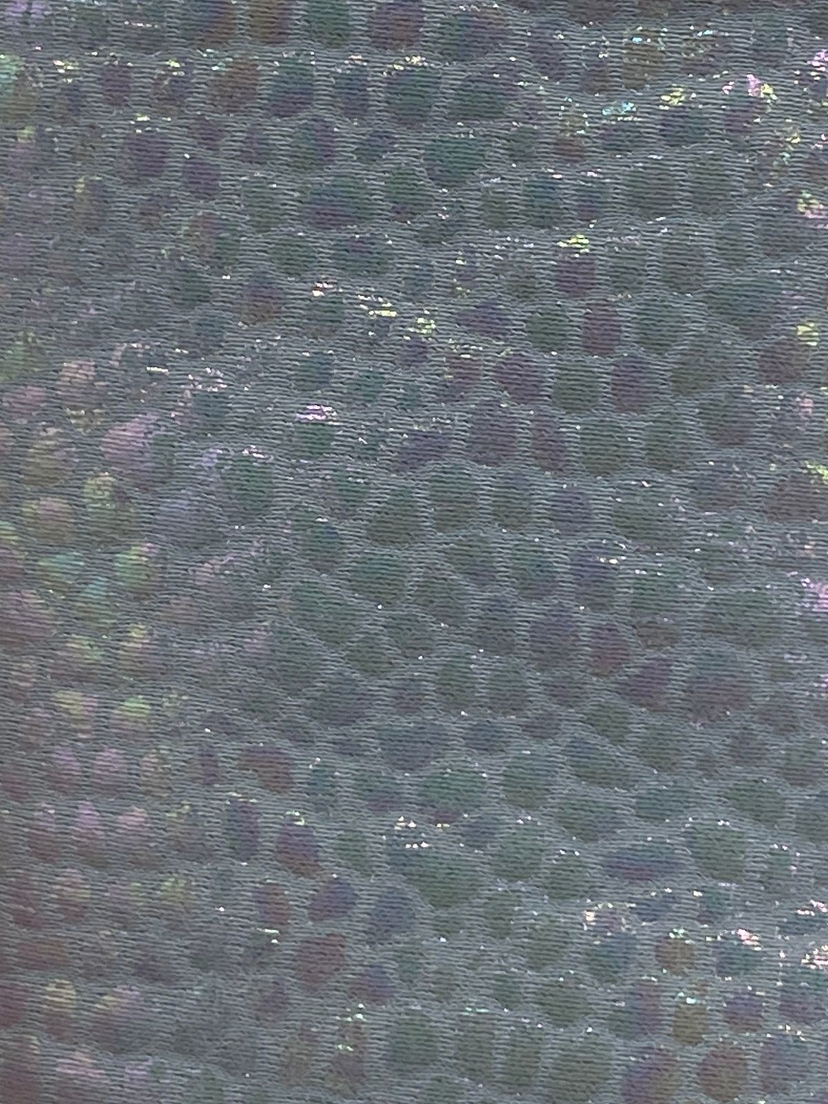 Spandex Holographic Snake Skin Silver - Samaroo's Limited