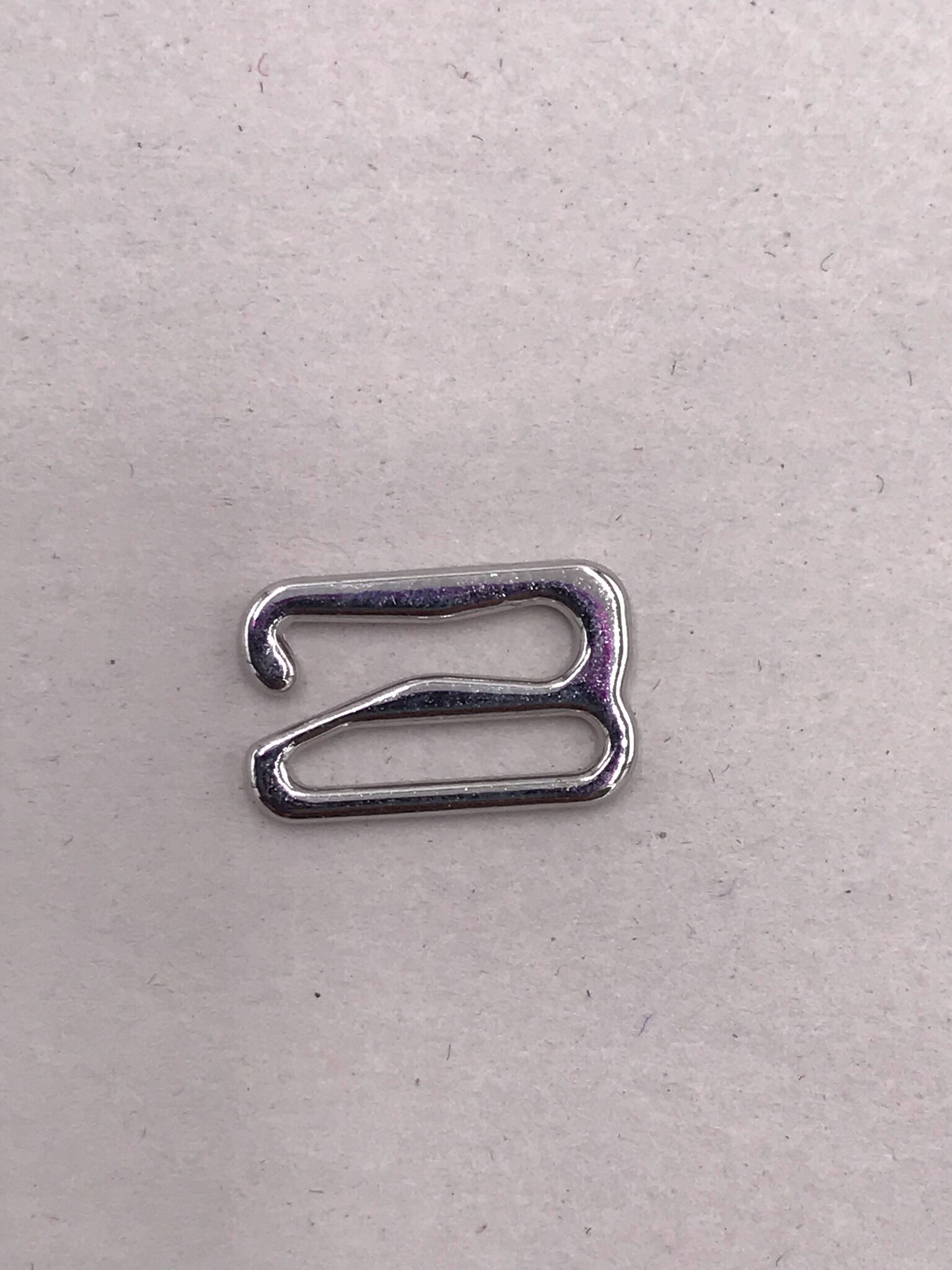 BRA OPEN HOOK (12MM) 1/2 INCH (50PCS/PACK) - SILVER - Samaroo's Limited