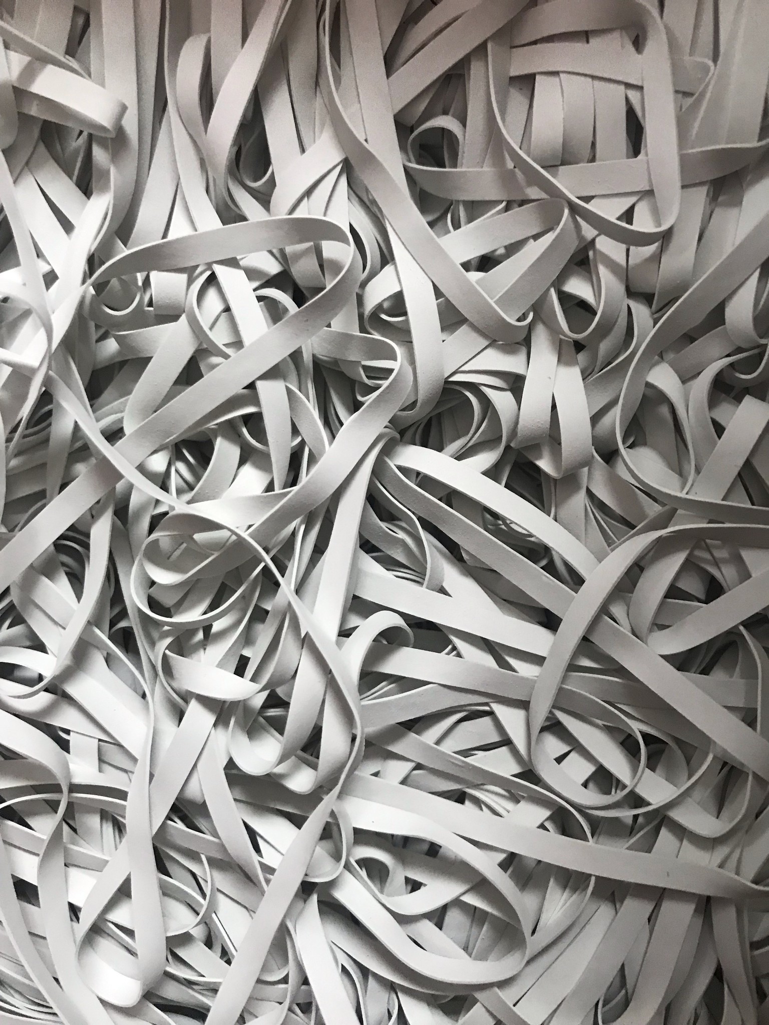 RUBBER ELASTIC 5/16 INCH X 0.6MM X 5KG BOX - WHITE - Samaroo's Limited