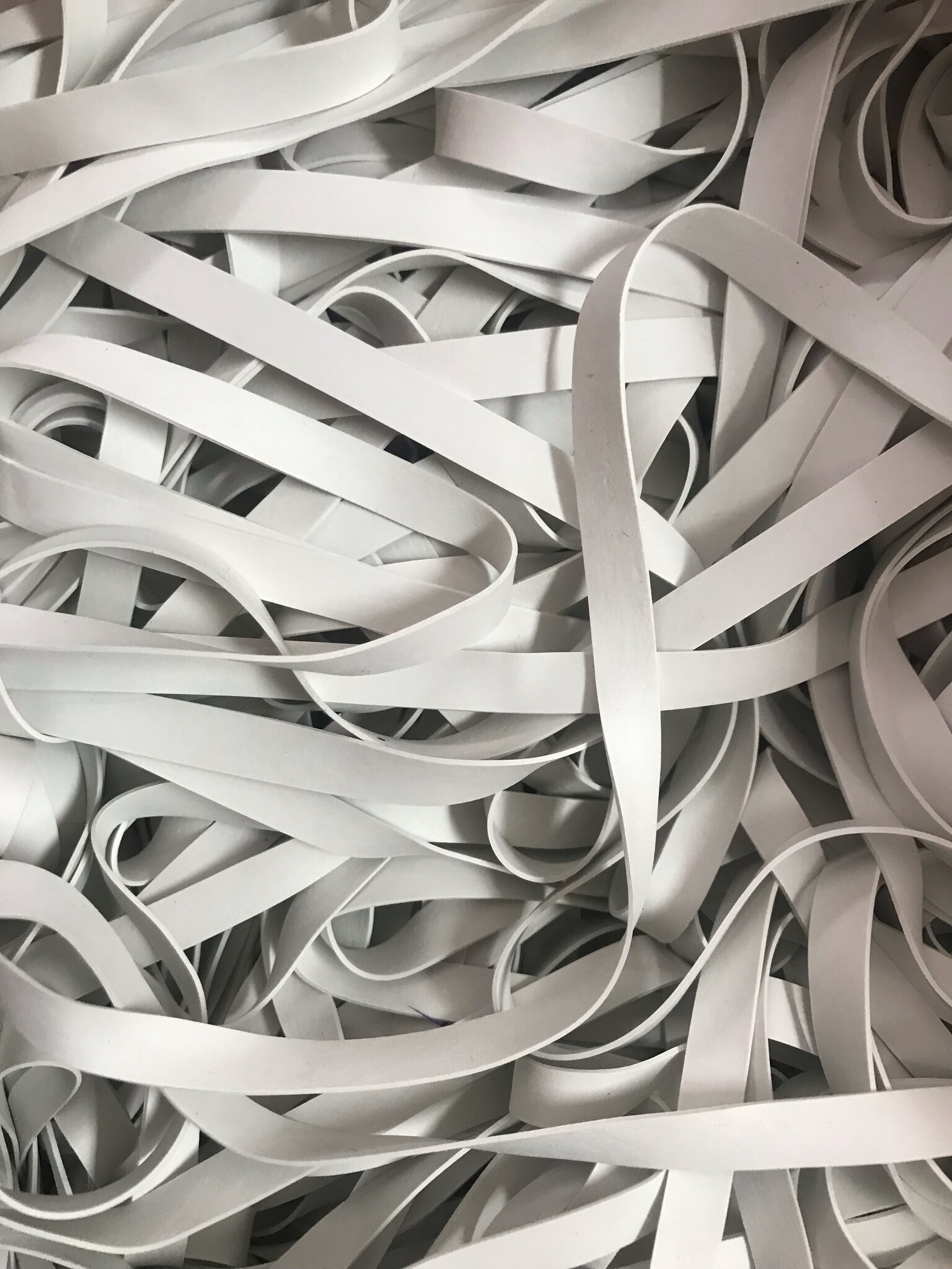 RUBBER ELASTIC 1/8 INCH X 0.3MM X 5KG BOX - WHITE - Samaroo's Limited