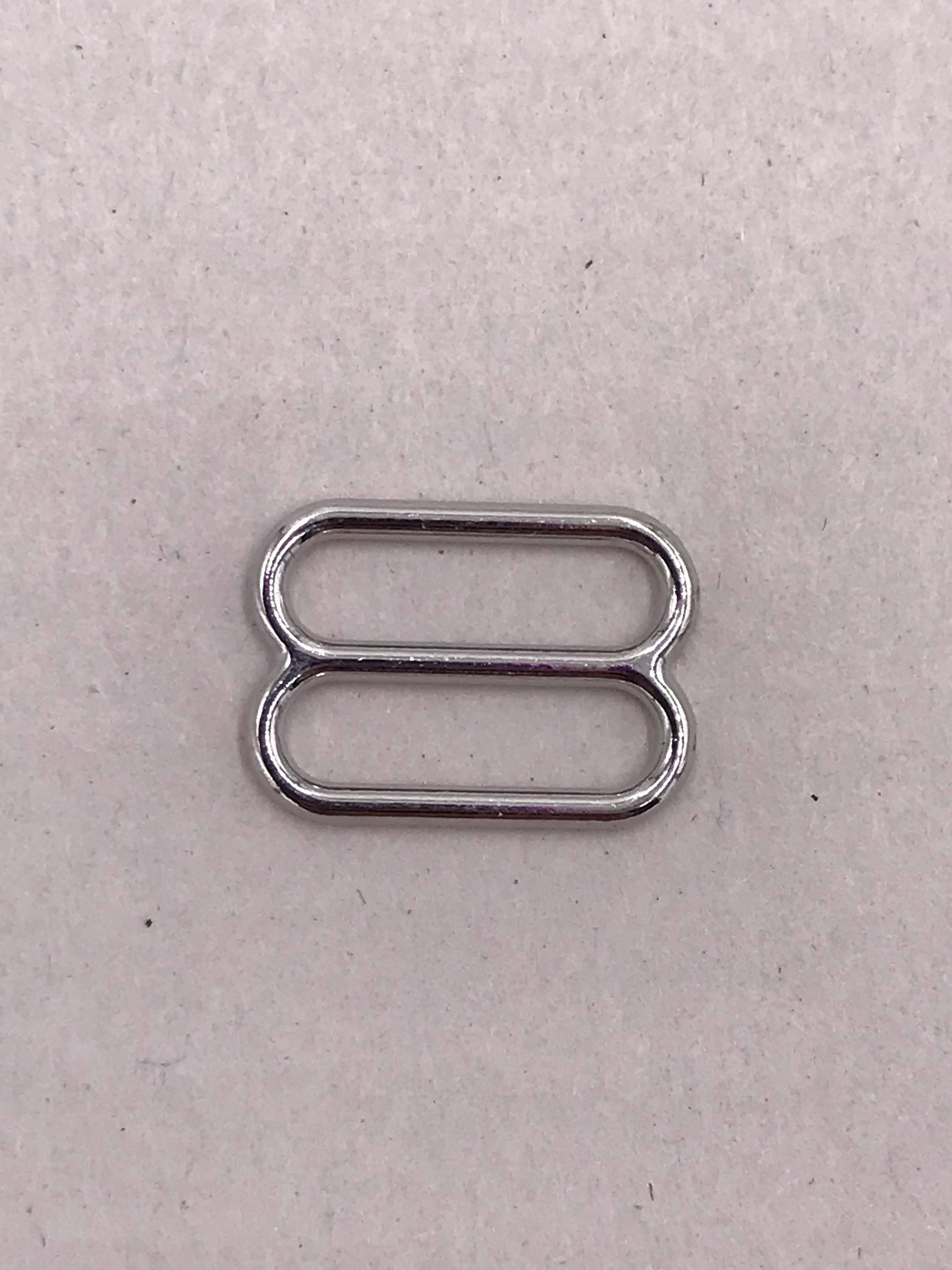 BRA SLIDER (12MM) 1/2 INCH (100PCS/PACK) - SILVER - Samaroo's Limited