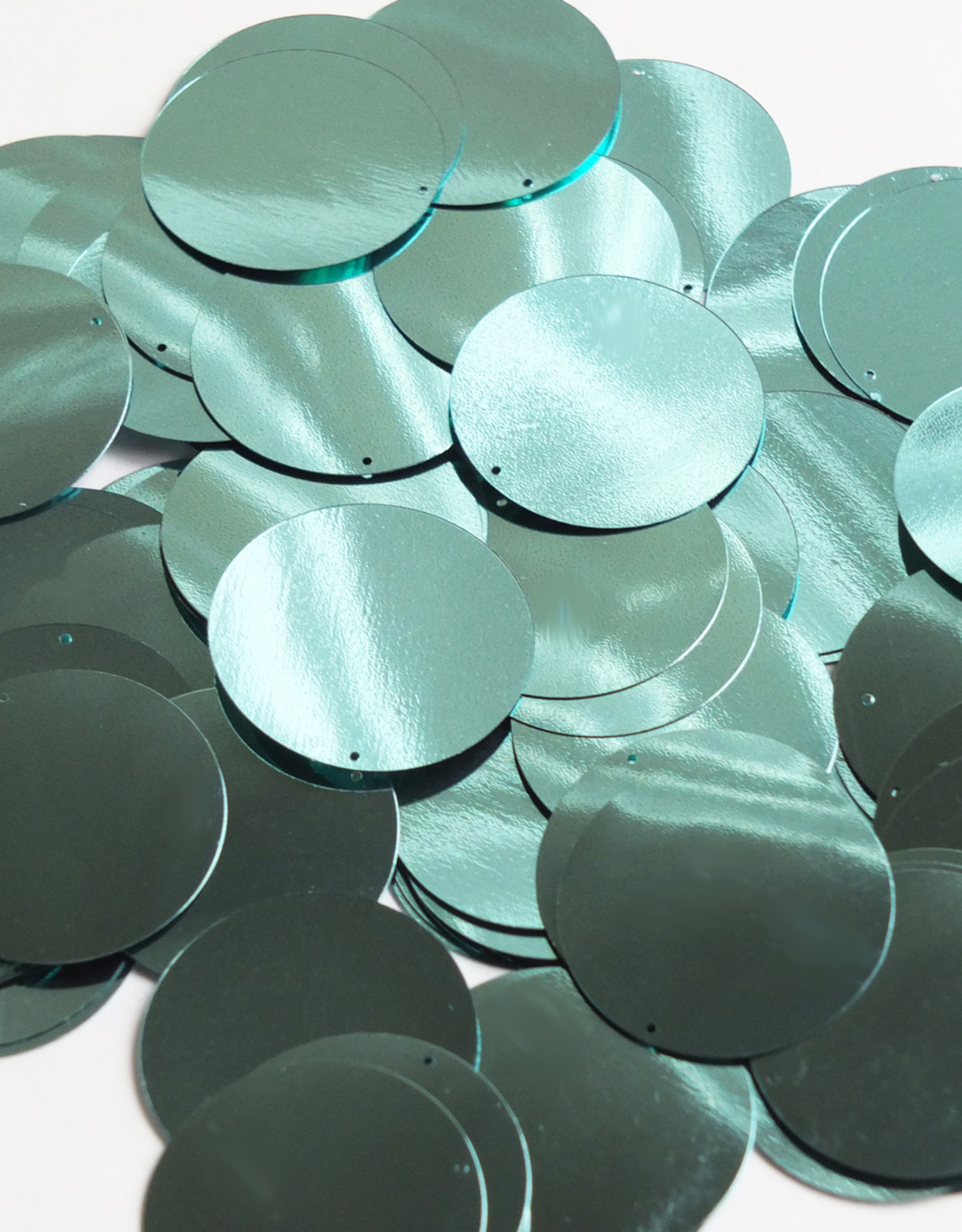 Plain Sequin Round 100 grams 30mm - Samaroo's Limited