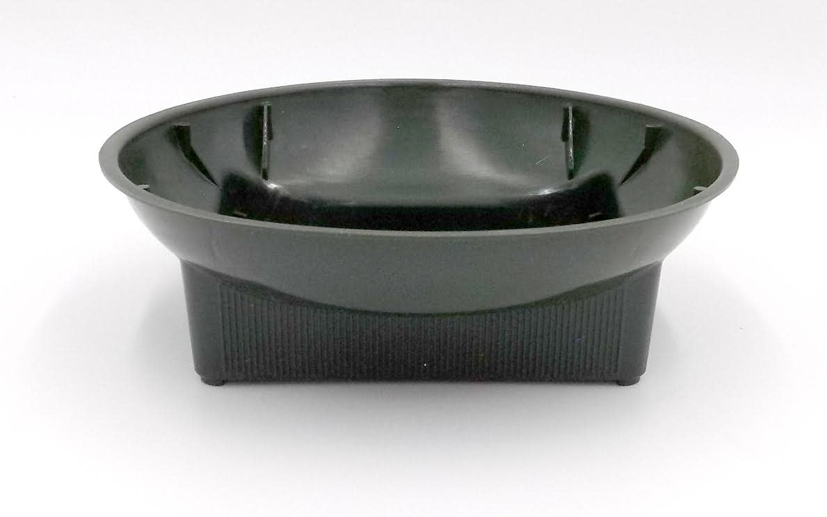 Basic Plastic Oasis Holder Round Green - Samaroo's Limited