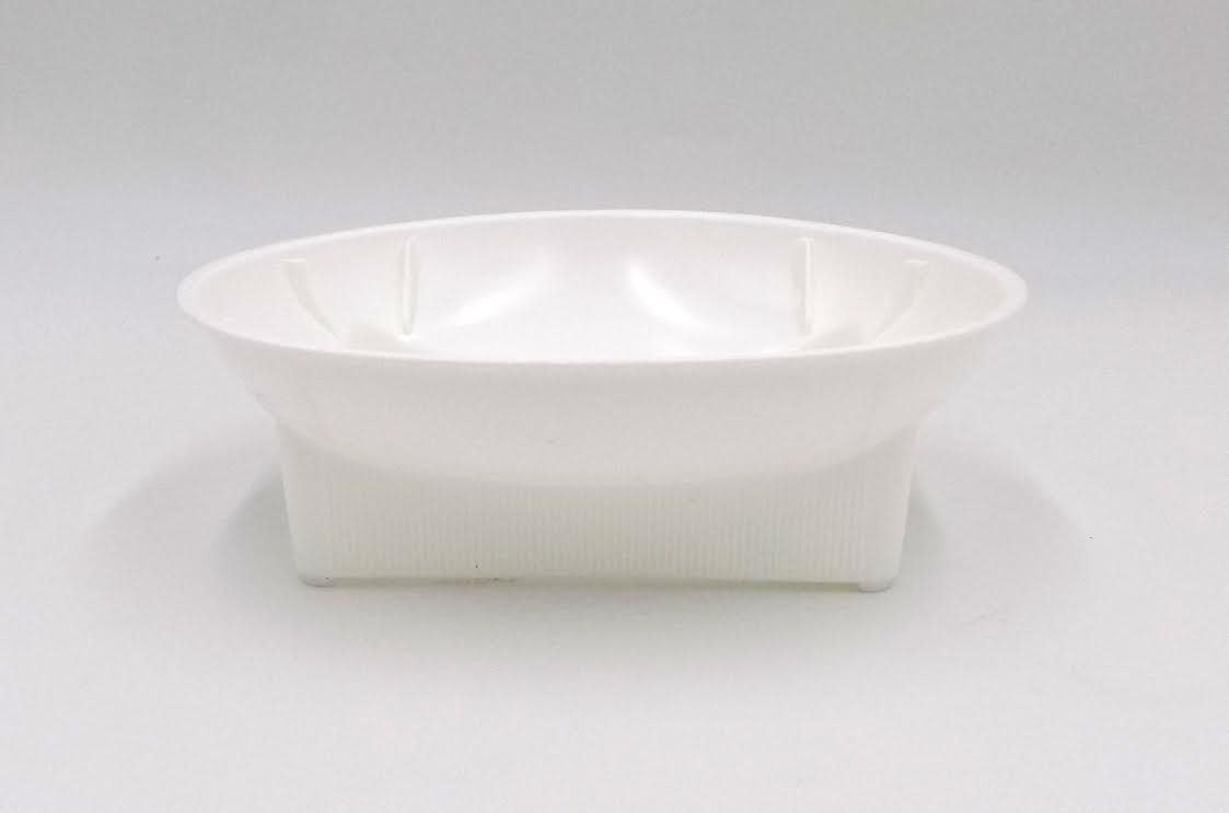 Basic Plastic Oasis Holder Round White - Samaroo's Limited