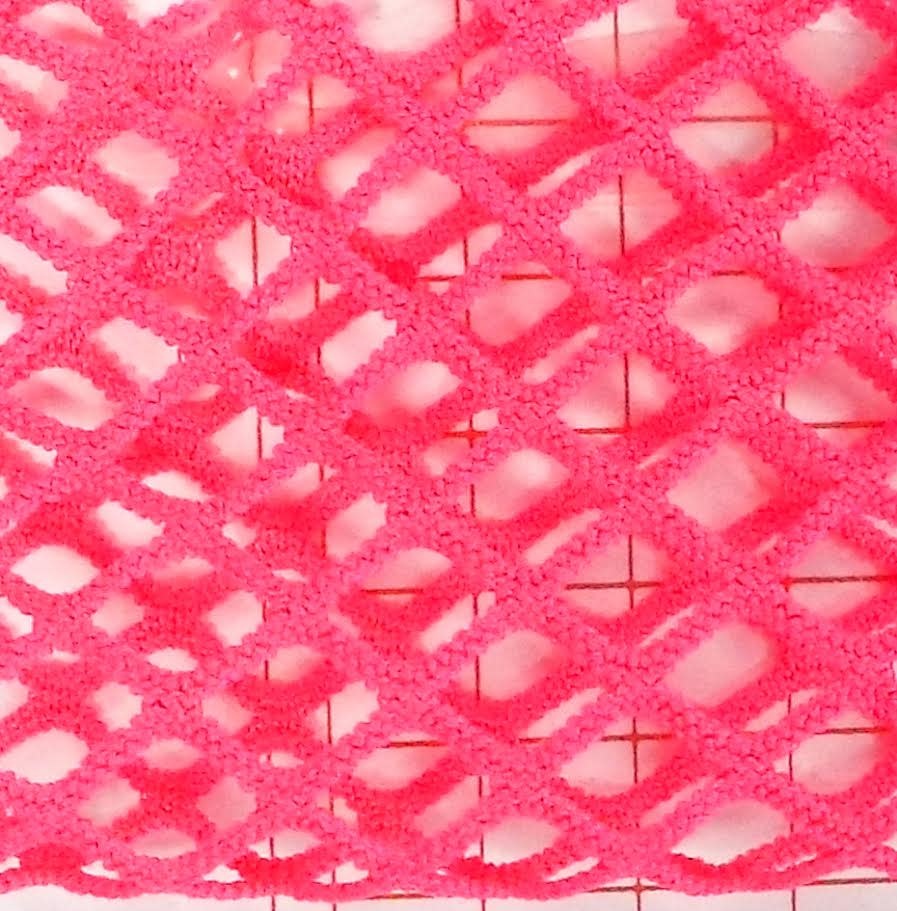 Diamond Fishnet Solid - Neon Pink - Samaroo's Limited