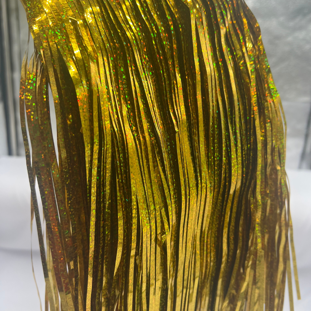 Drapery Fringe 15” drop x 20ft - Gold - Samaroo's Limited