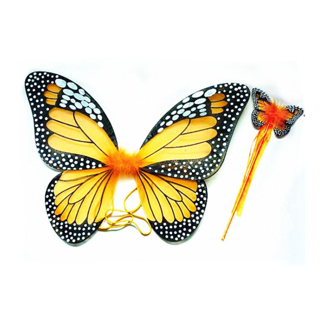 Monarch Wing Set Orange - Samaroo's Limited