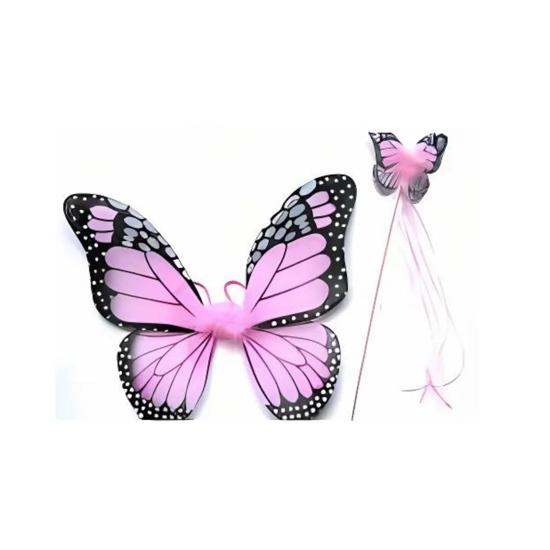 Monarch Wing Set Pink - Samaroo's Limited