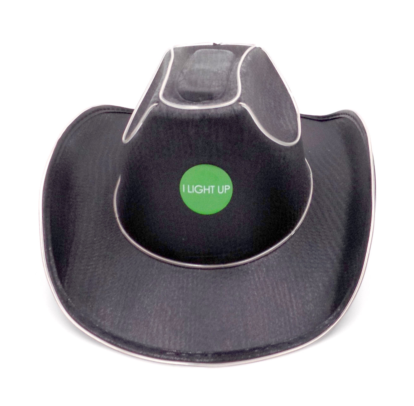 Black Light Up Cowboy Hat - Samaroo's Limited