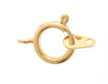 SPRING RINGS 12mm GOLD(100 pieces) - Samaroo's Limited