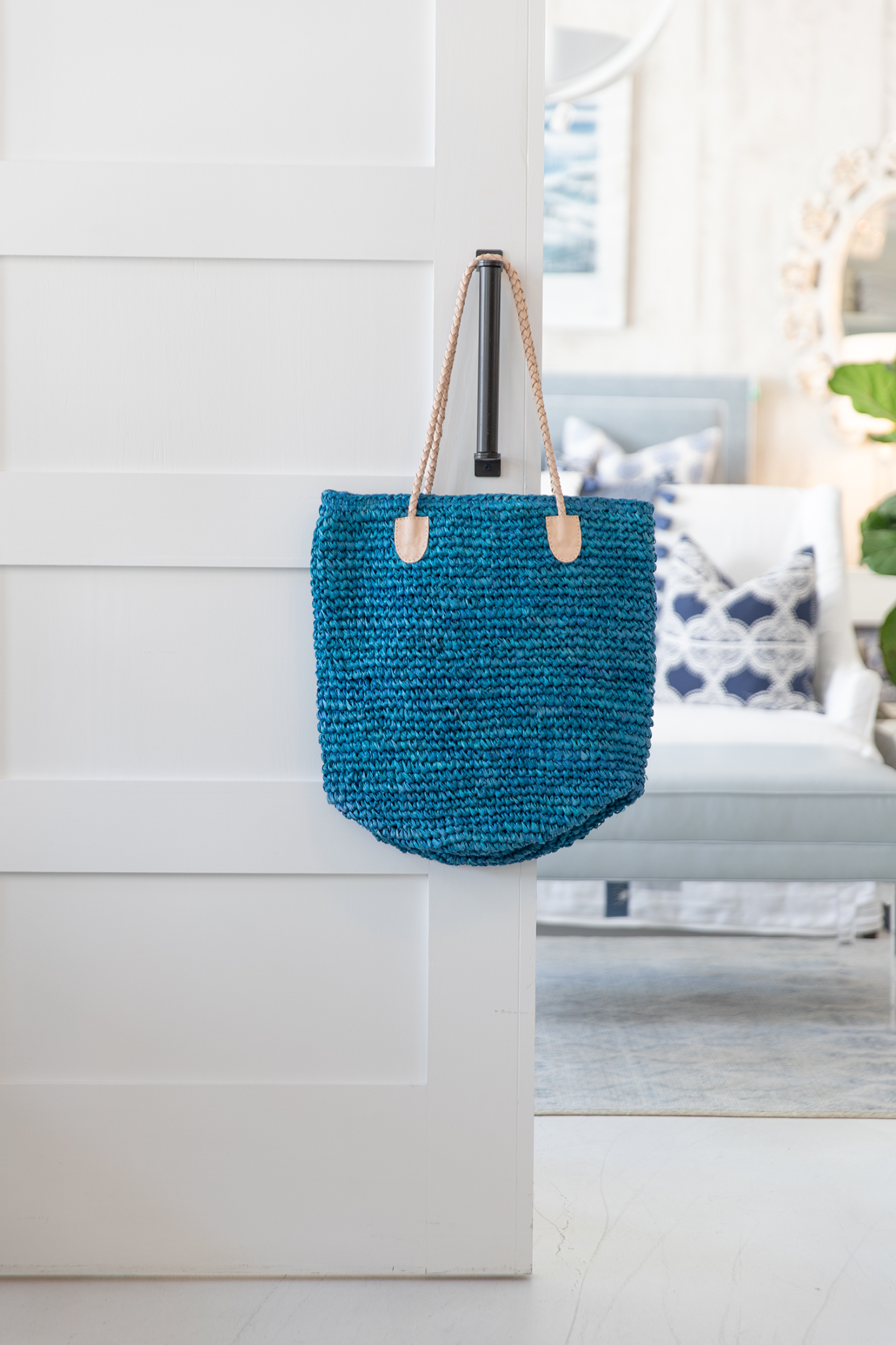 Bixley Shopper Bag - Blue - Summer House Lifestyle
