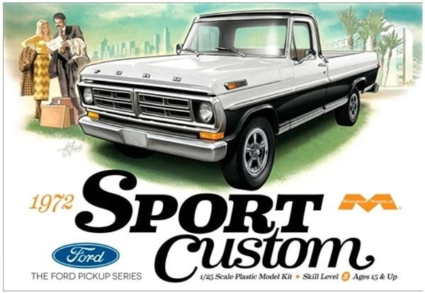 MOEBIUS MODELS MOES1220 1972 FORD SPORT CUSTOM - My Tobbies - Toys ...