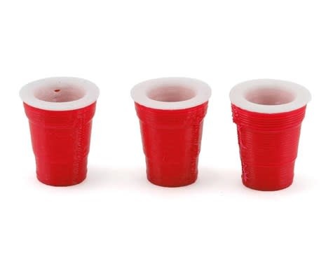 SBC015RED 3 KEG CUPS (RED) - My Tobbies - Toys & Hobbies