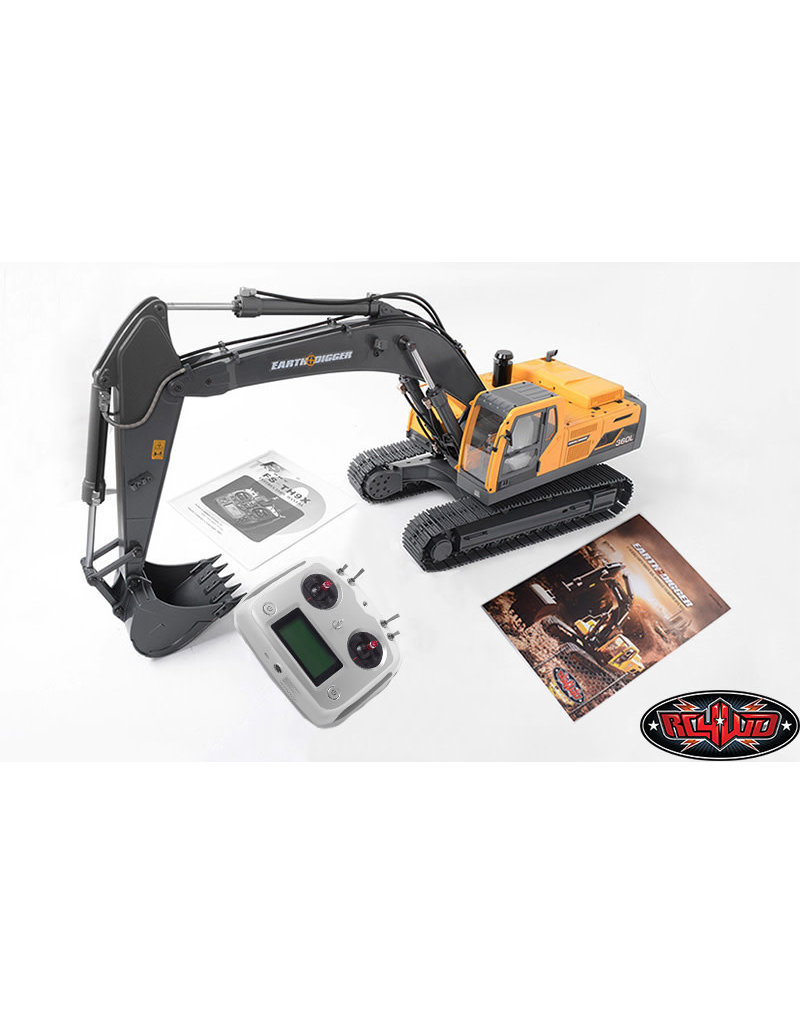 RC4WDVV-JD00016 1/14 SCALE RTR EARTH DIGGER 360L HYDRAULIC EXCAVATOR ...