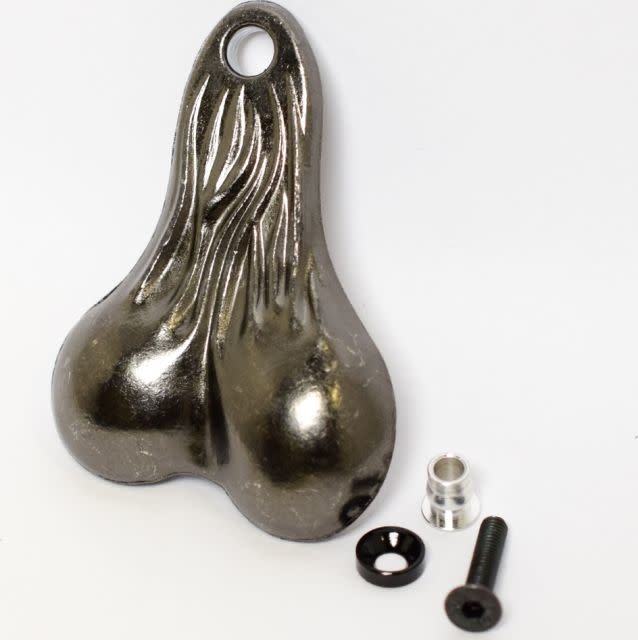 HRAACC6901 METAL DANGLER BALLS TRUCK NUTS: BLACK CHROME - My Tobbies ...