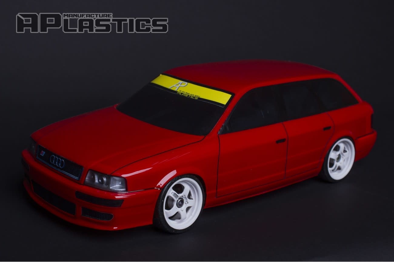 APS0001 1/10 AUDI RS2 CLEAR BODY - My Tobbies - Toys & Hobbies