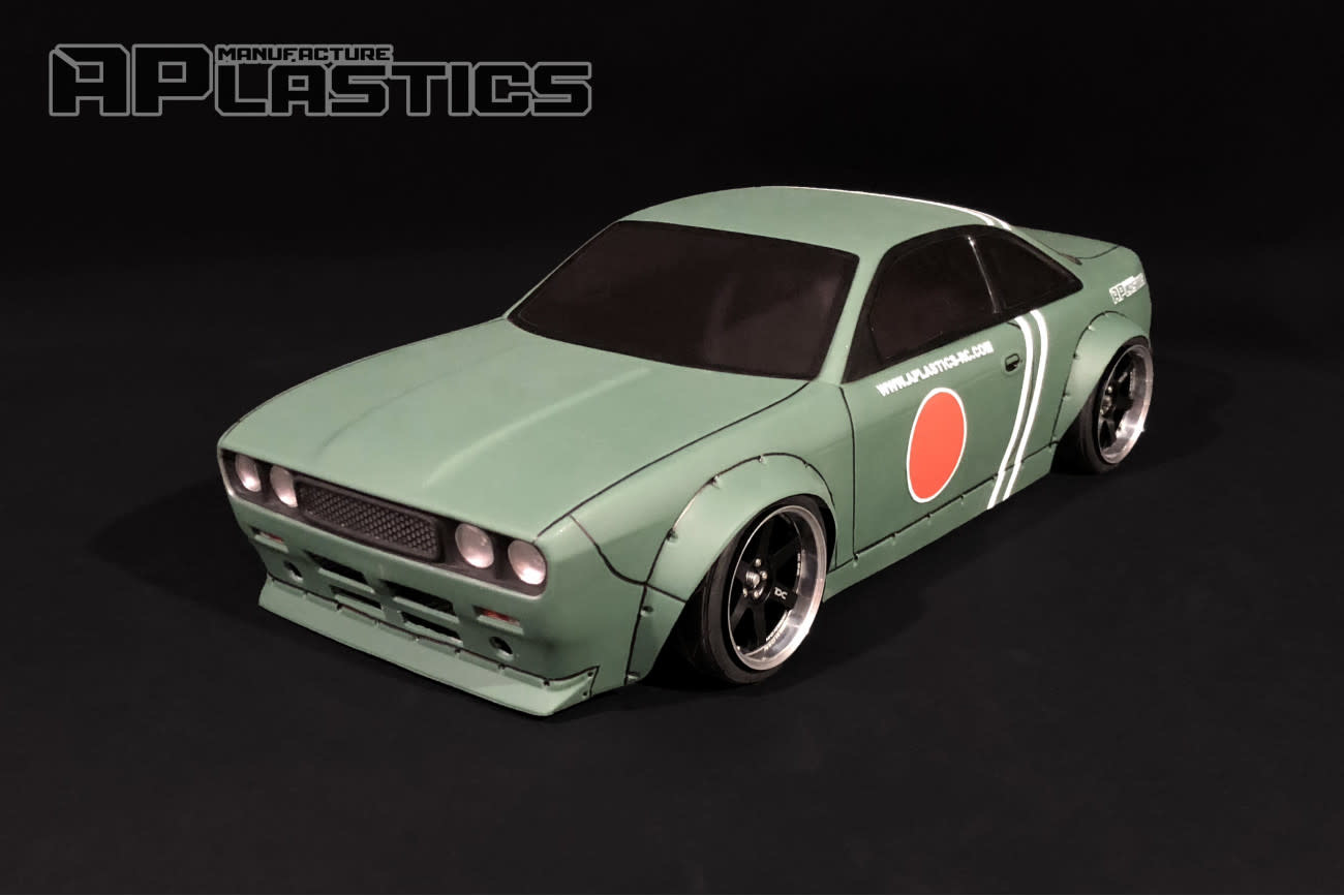 APS0035 1/10 NISSAN S14 BOSS CHALLENGER NOSE CLEAR BODY - My Tobbies ...