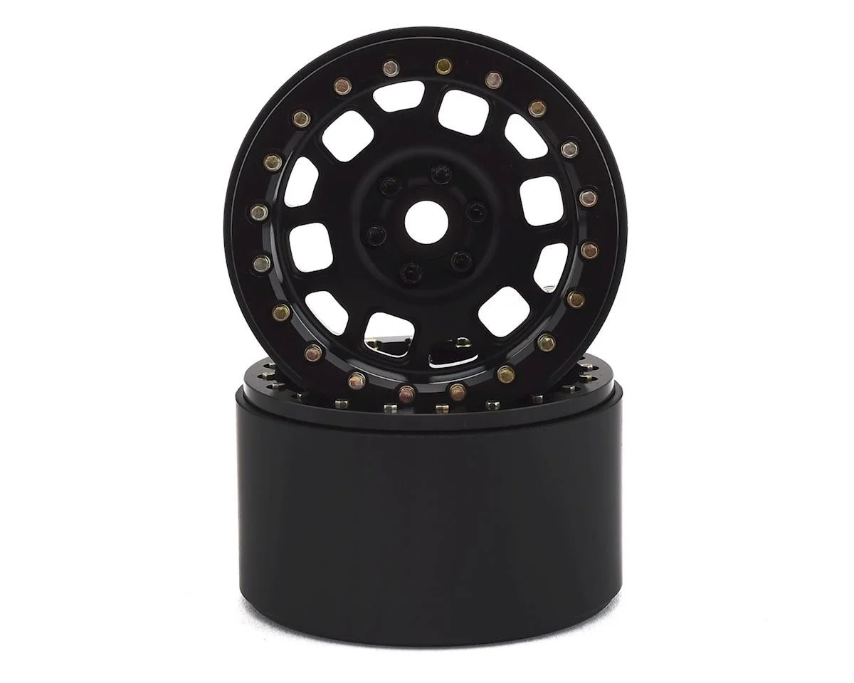 SSD00316 SSD RC 2.2 CONTENDER BEADLOCK WHEELS (BLACK) (2) - My Tobbies ...