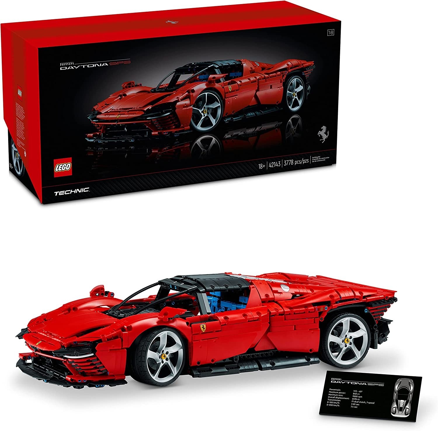 LEGO 42143 FERRARI DAYTONA SP3 - My Tobbies - Toys & Hobbies