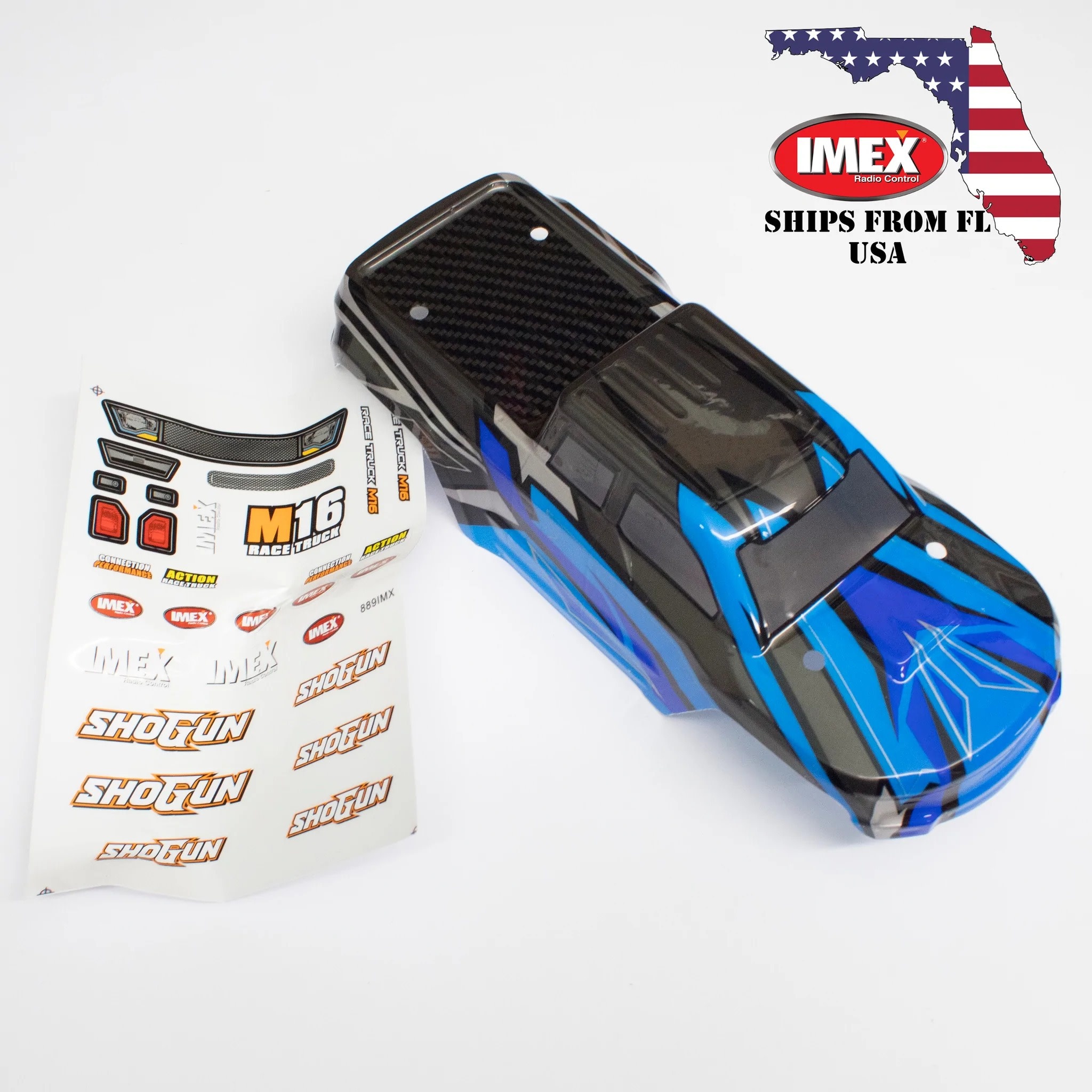 IMX16738 TRUCK BODY BLUE W/DECALS - My Tobbies - Toys & Hobbies