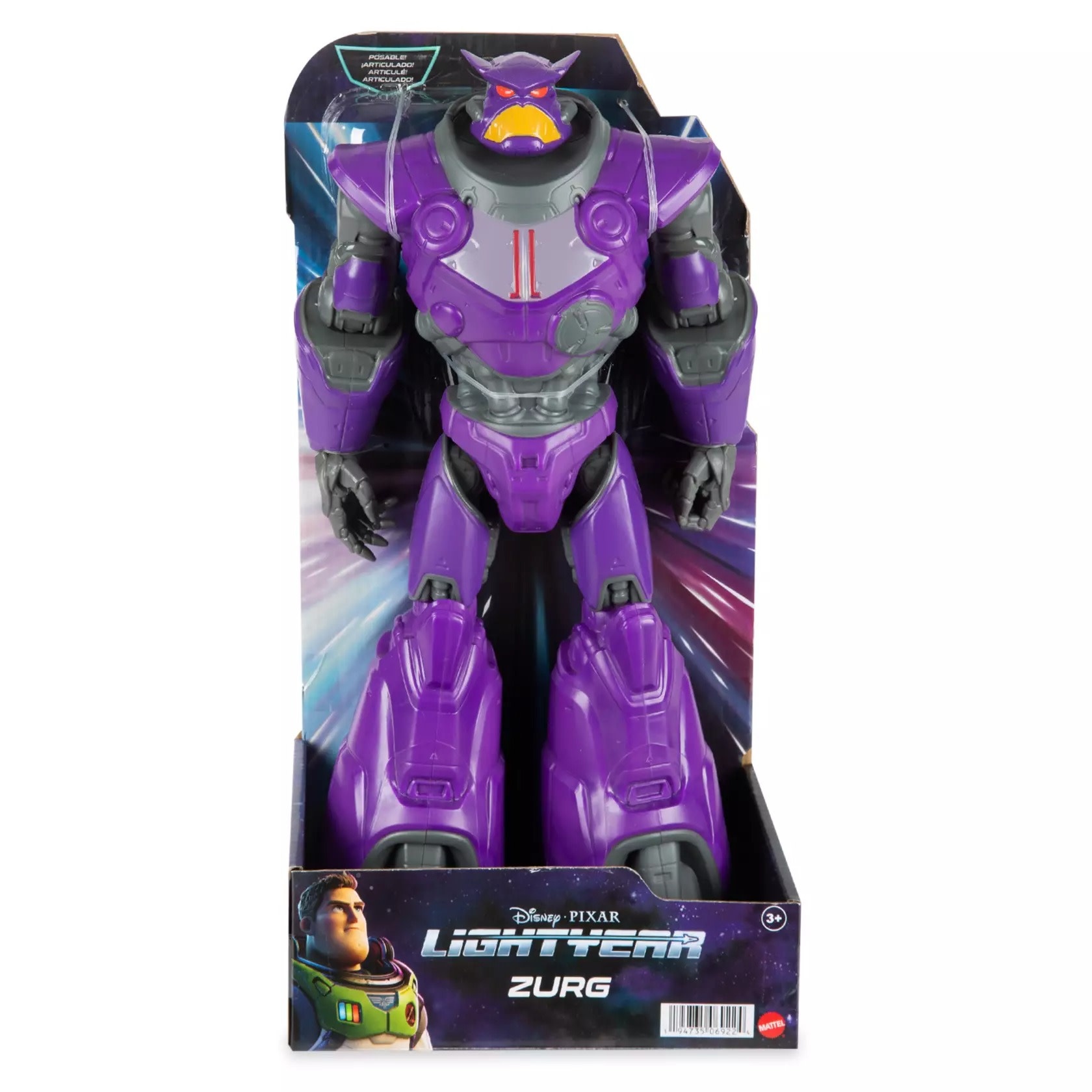 DISNEY LIGHTYEAR - 12" ZURG ACTION FIGURE - My Tobbies - Toys & Hobbies