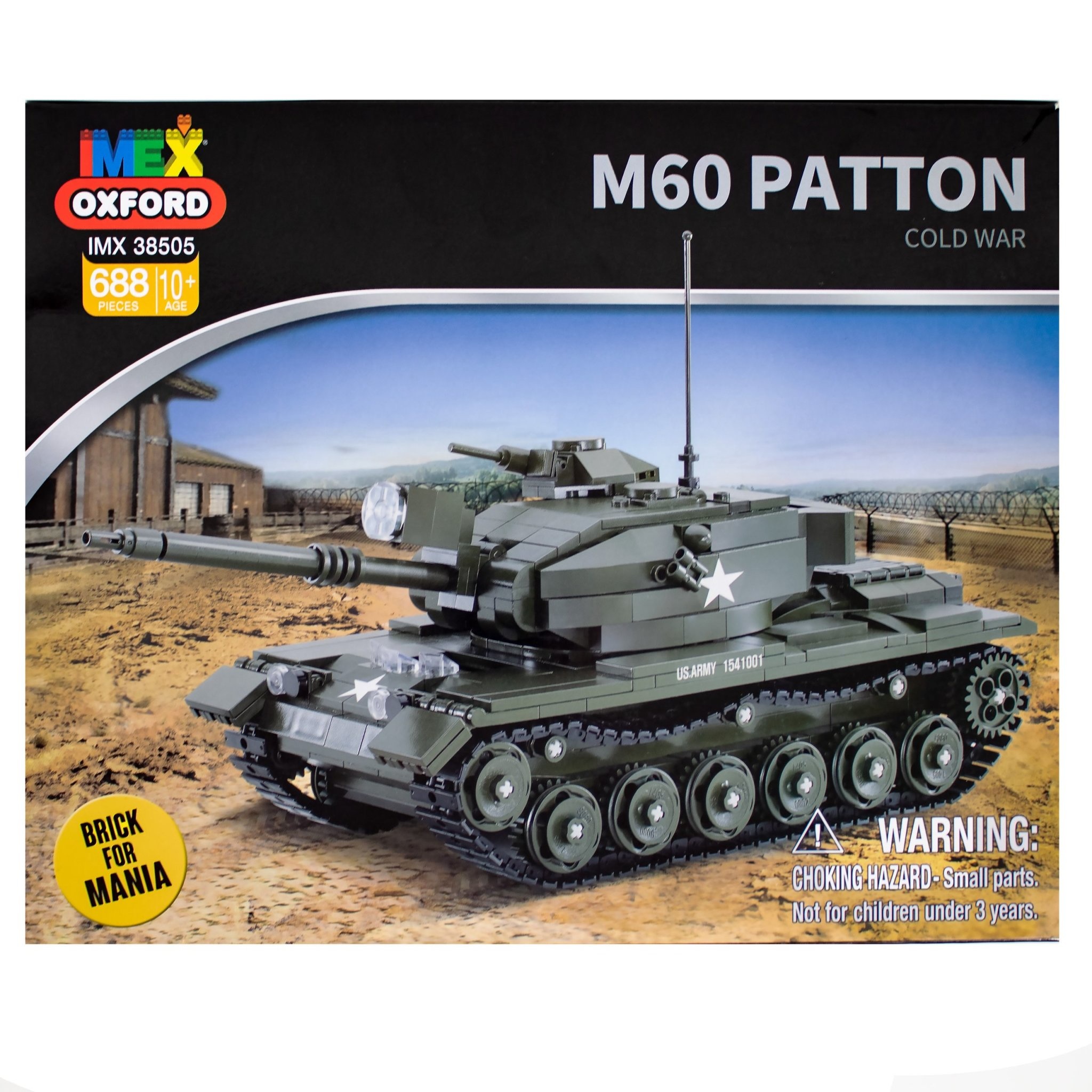 IMX38505 M60 PATTON 688PCS - My Tobbies - Toys & Hobbies