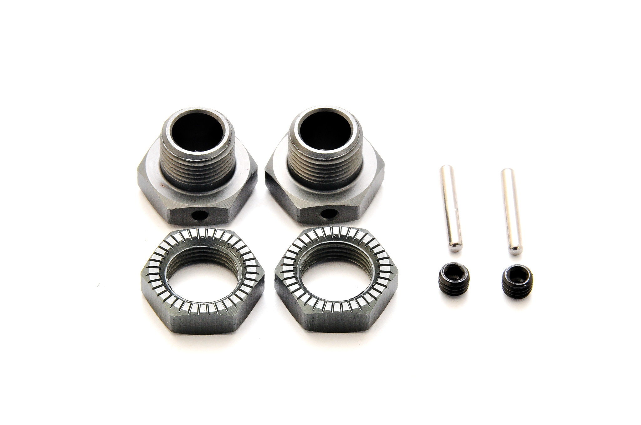 HOA94018 WHEEL HEX HUB AND ANTI-LOOSE NUT 2PC - My Tobbies - Toys & Hobbies