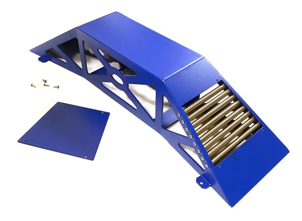 INTC28120BLUE REALISTIC HEAVY DUTY DISPLAY RAMP 375MMX100MMX75MM 1/10 ...