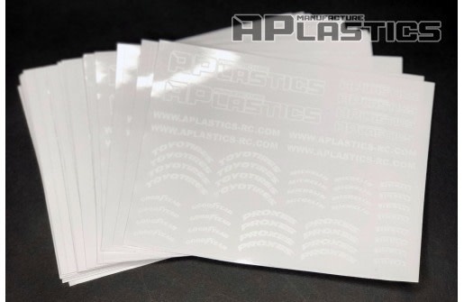 APS4006 APLASTICS STICKER SET 6 - My Tobbies - Toys & Hobbies