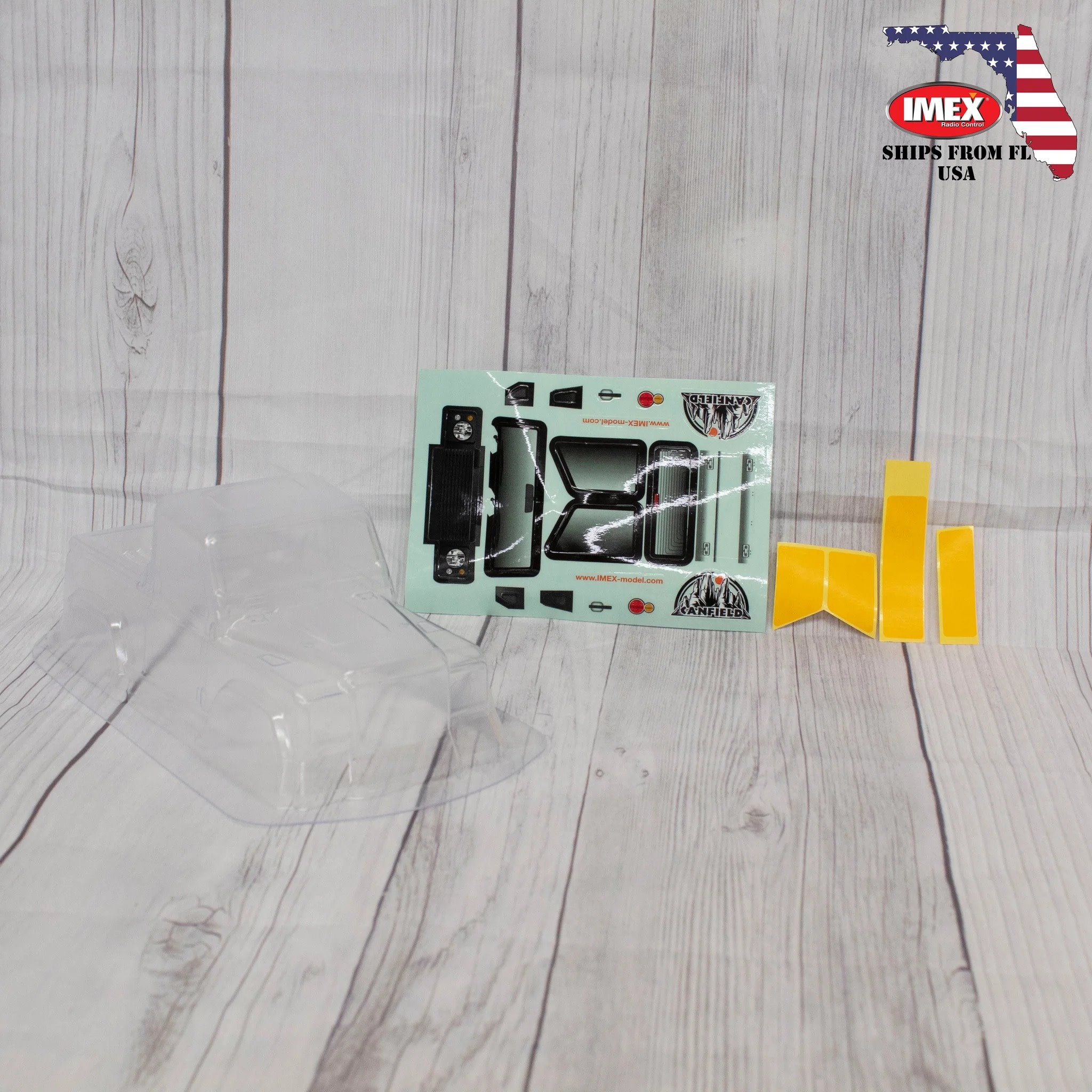 IMX25629 CANFIELD BODY - CLEAR - My Tobbies - Toys & Hobbies