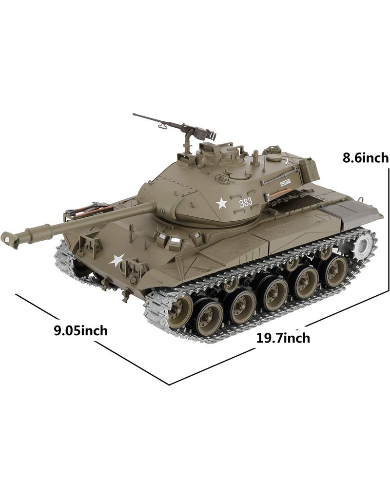 HEN3839-1 M41 A3 WALKER TANK - My Tobbies - Toys & Hobbies