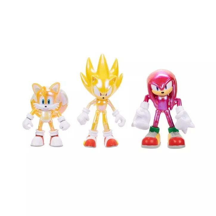 41907 SONIC THE HEDGEHOG TEAM SONIC COLLECTION FIGURE SET (3 PACK) - My ...