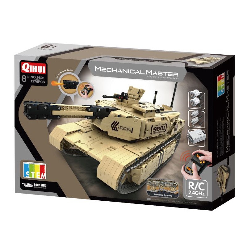 QIH09801 TECH BRICKS TANK - My Tobbies - Toys & Hobbies