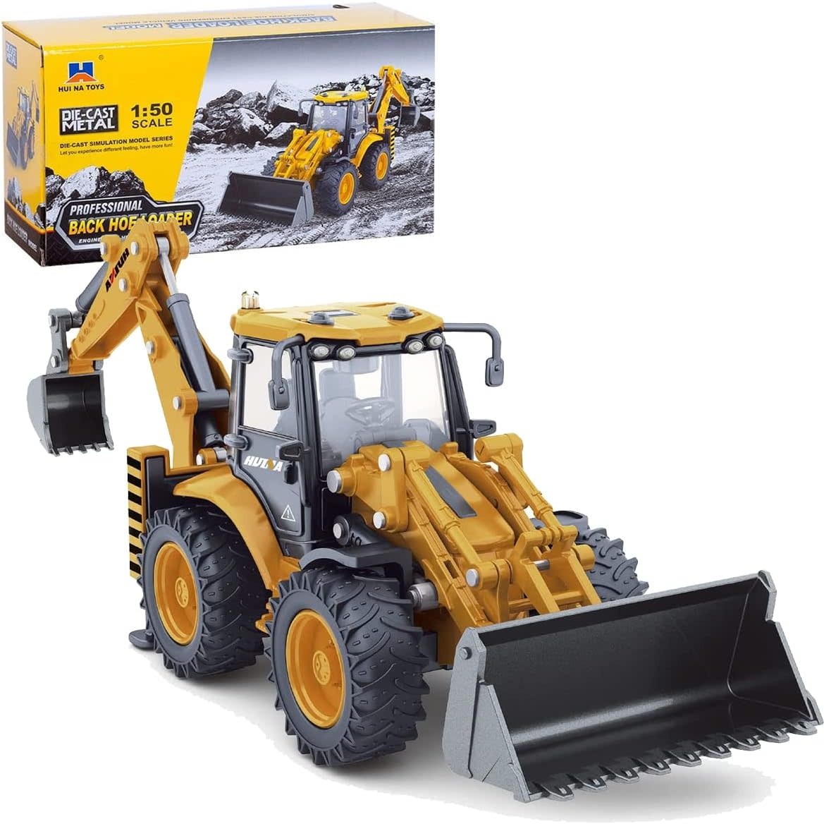 IMX14514 1:50 SCALE BACK HOE LOADER - My Tobbies - Toys & Hobbies