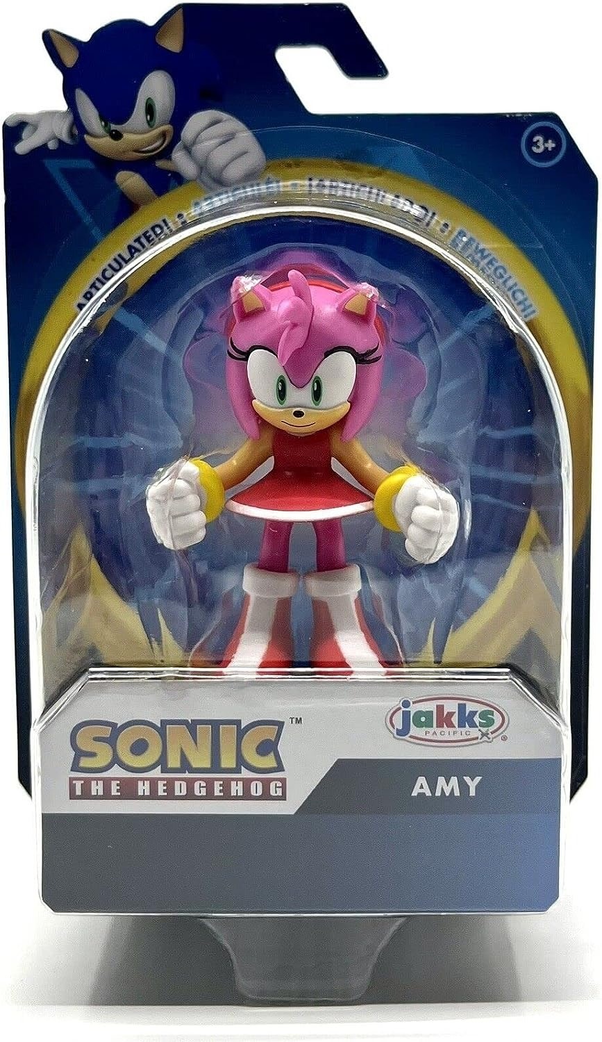 41659 SONIC THE HEDGEHOG 2.5" AMY FIGURE - My Tobbies - Toys & Hobbies