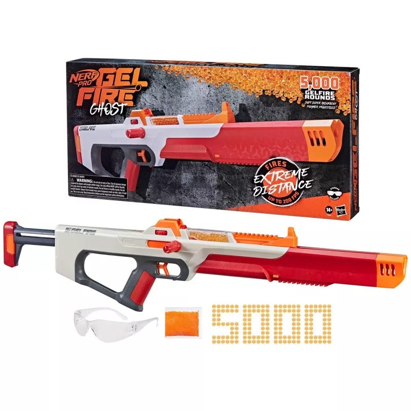 HAS F7632 NERF PRO GEL FIRE GHOST - My Tobbies - Toys & Hobbies