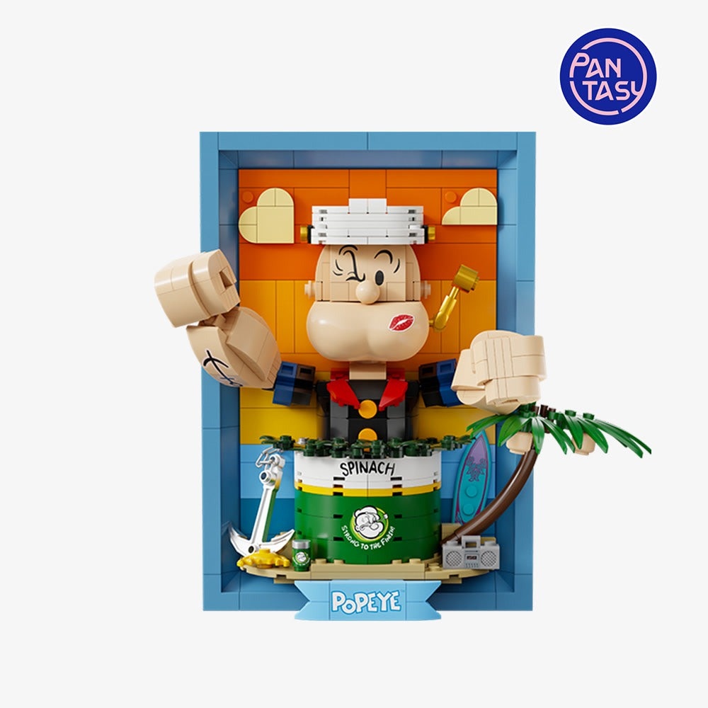 PAN86403 3D POPEYE 415PCS - My Tobbies - Toys & Hobbies
