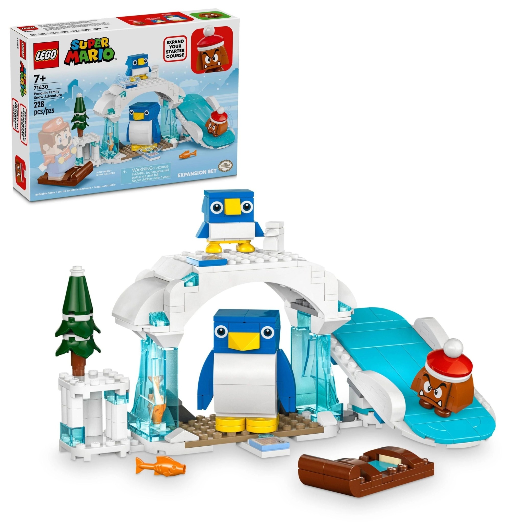 LEGO 71430 SUPER MARIO PENGUIN FAMILY SNOW ADVENTURE 228PCS - My ...