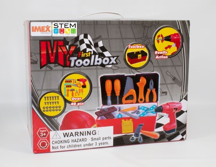IMX14707 MY FIRST TOOL BOX 44 PCS - My Tobbies - Toys & Hobbies