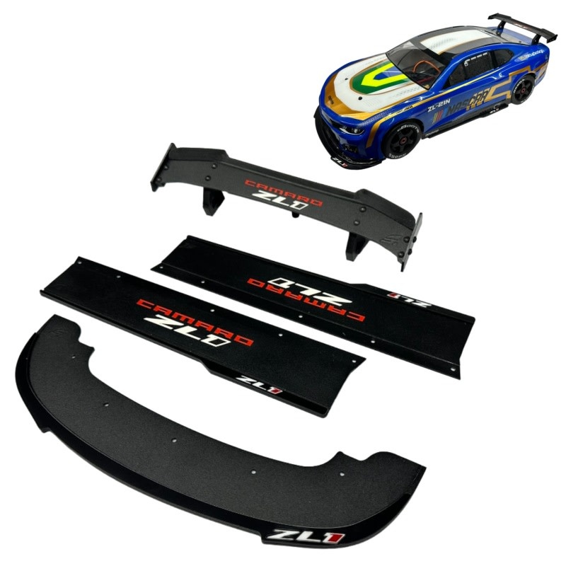 STP11122BK BITTY DESIGNS ZL21-N CAMARO 1/7 BLACK BODY KIT - My Tobbies ...