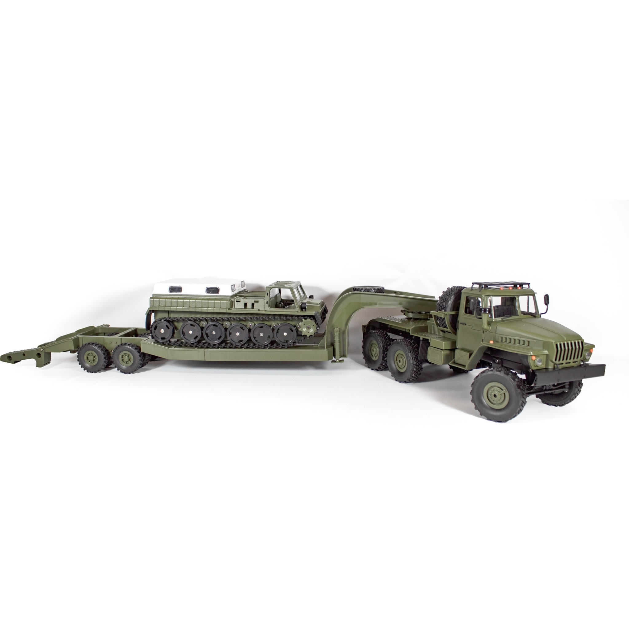 IMX77724 1/16 MILITARY URAL WITH TRAILER RTR ARMY GREEN - My Tobbies ...
