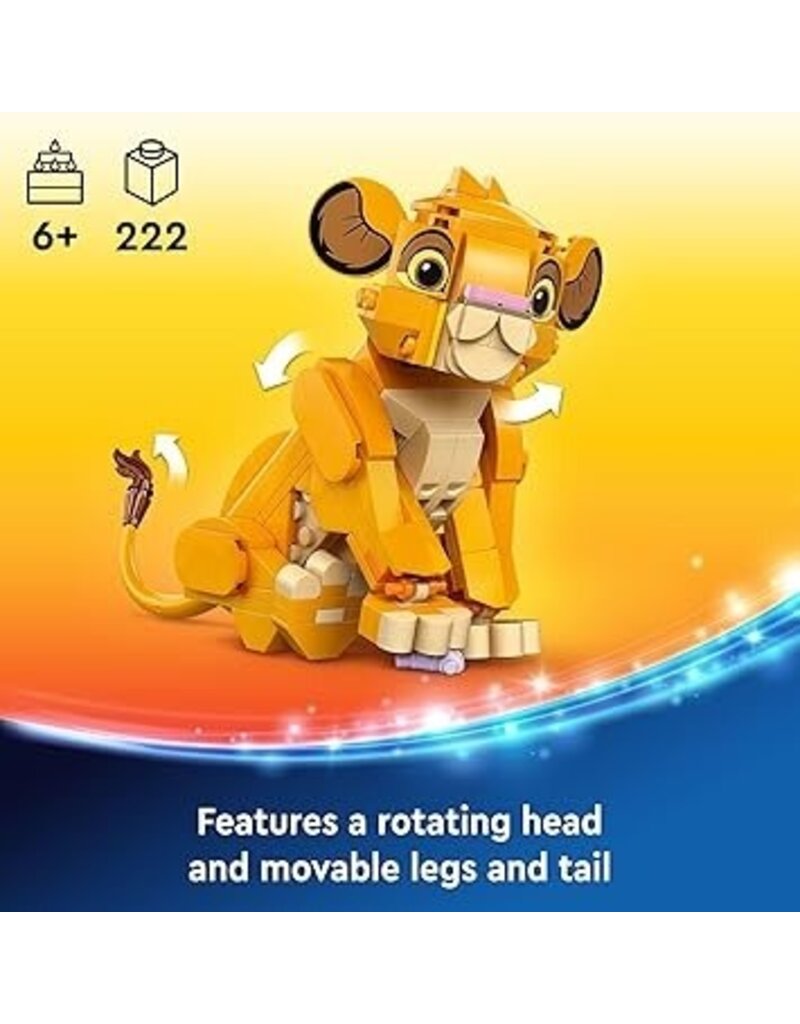LEGO 43243 DISNEY SIMBA THE LION KNG CUB - My Tobbies - Toys & Hobbies