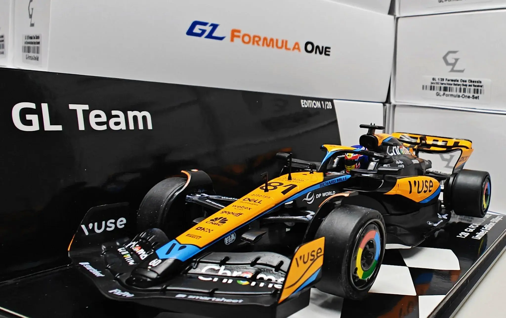 GL-M60-001 1/28 GL FORMULA ONE LIMITED EDITION: BA81 OSCAR PIASTRI ...