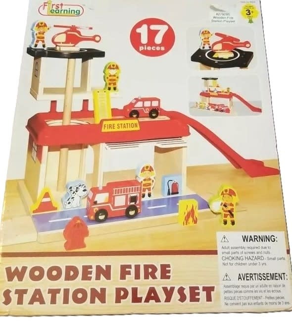 WOOD FIRE STATION - My Tobbies - Toys & Hobbies