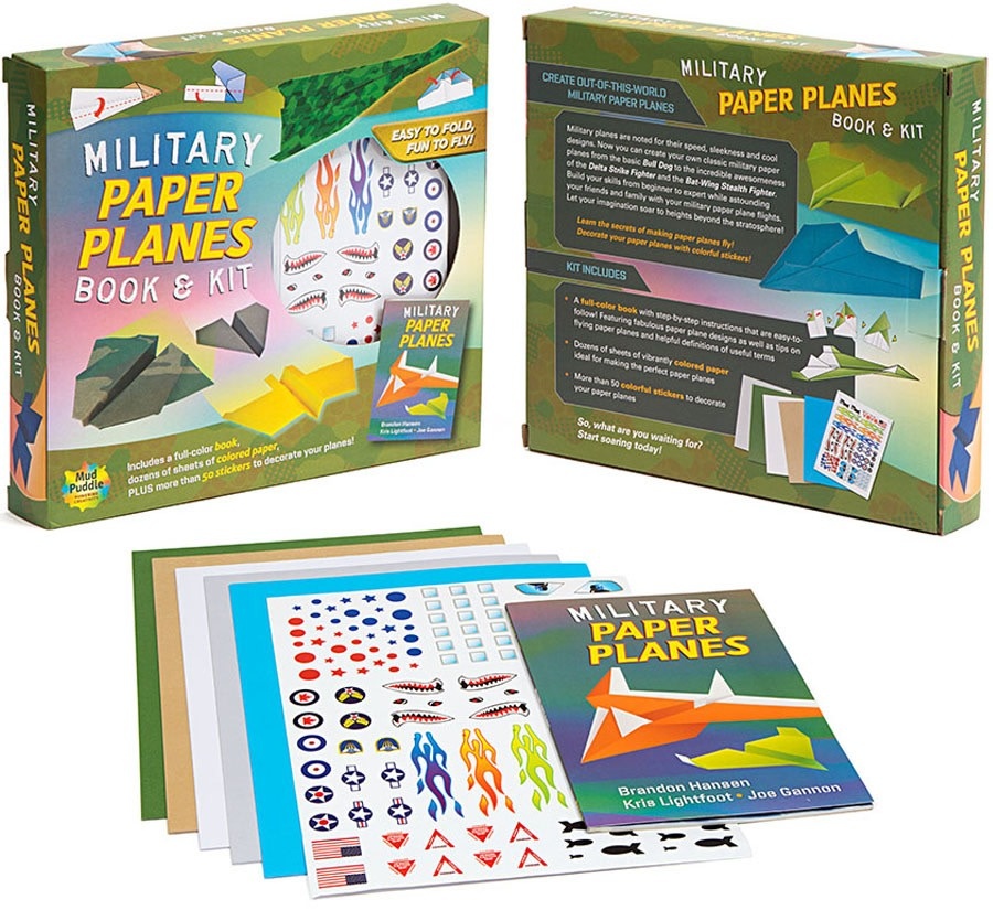 MILITARY PAPER PLANE KIT - My Tobbies - Toys & Hobbies